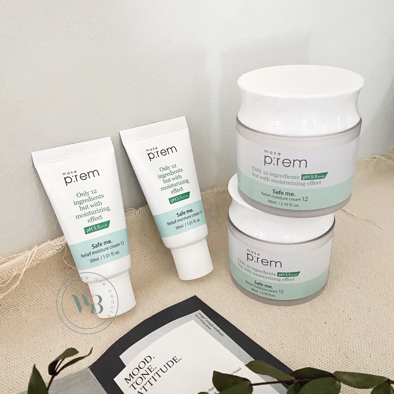 Jual MAKE PREM MAKE P:REM Safe Me Relief Moisture Cream | Shopee Indonesia