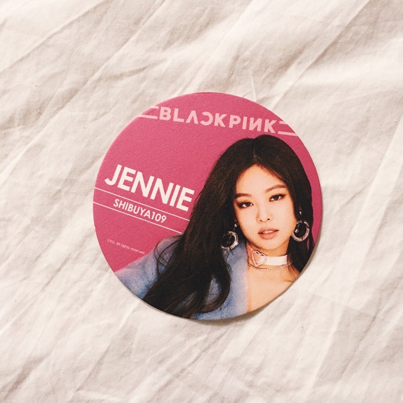 Jual BLACKPINK JENNIE JAPAN SHIBUYA 109 COASTER DEBUT(ALBUM PC ...