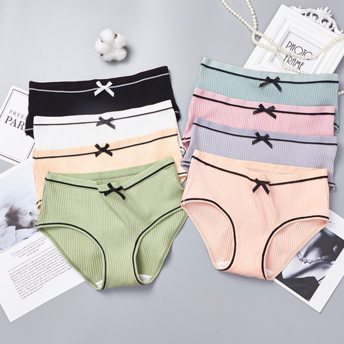 Jual Celana Dalam Wanita Polos List Pita CD Cewek Import/ Underwear ...