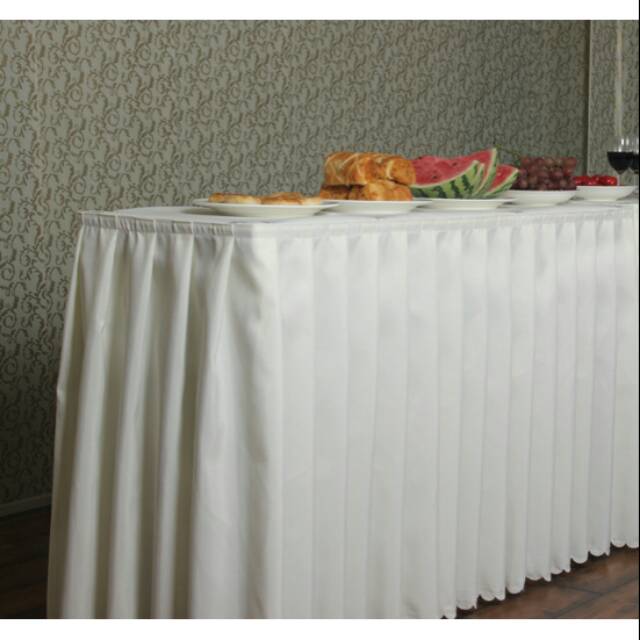 Jual Skirting atau pinggiran meja bahan filamin | Shopee Indonesia