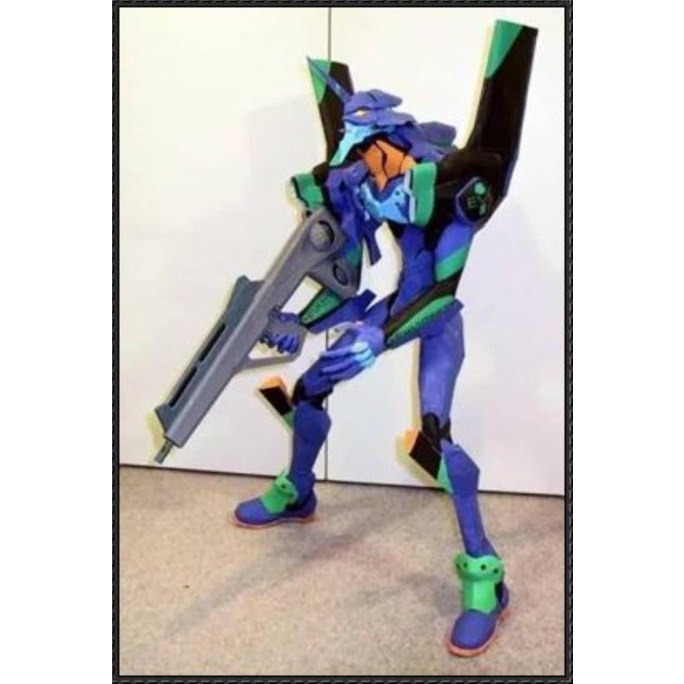 Jual /////] DIY Papercraft Mecha Detailed Evangelion Unit-01 Jasmine ...