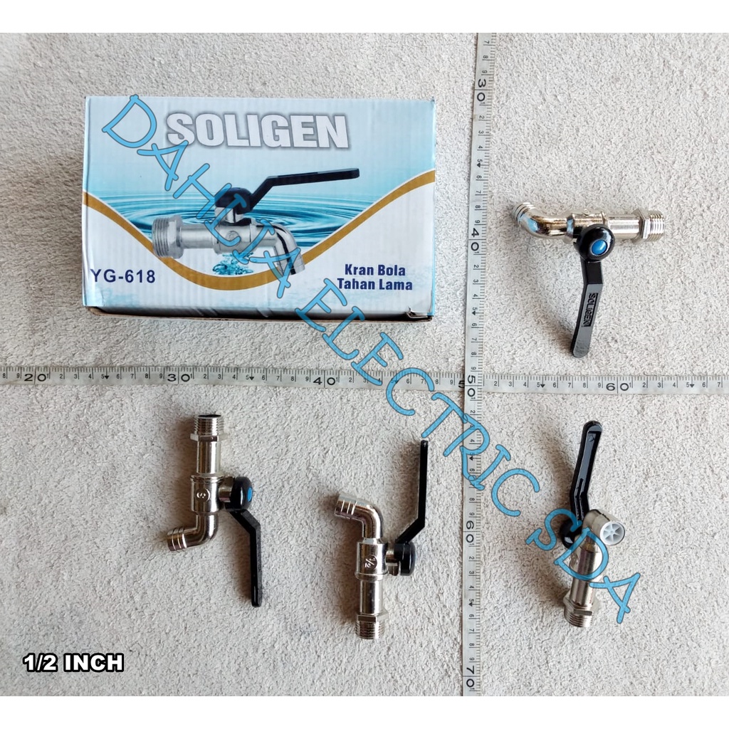 Jual KRAN AIR BESI 1/2" SOLIGEN | Shopee Indonesia