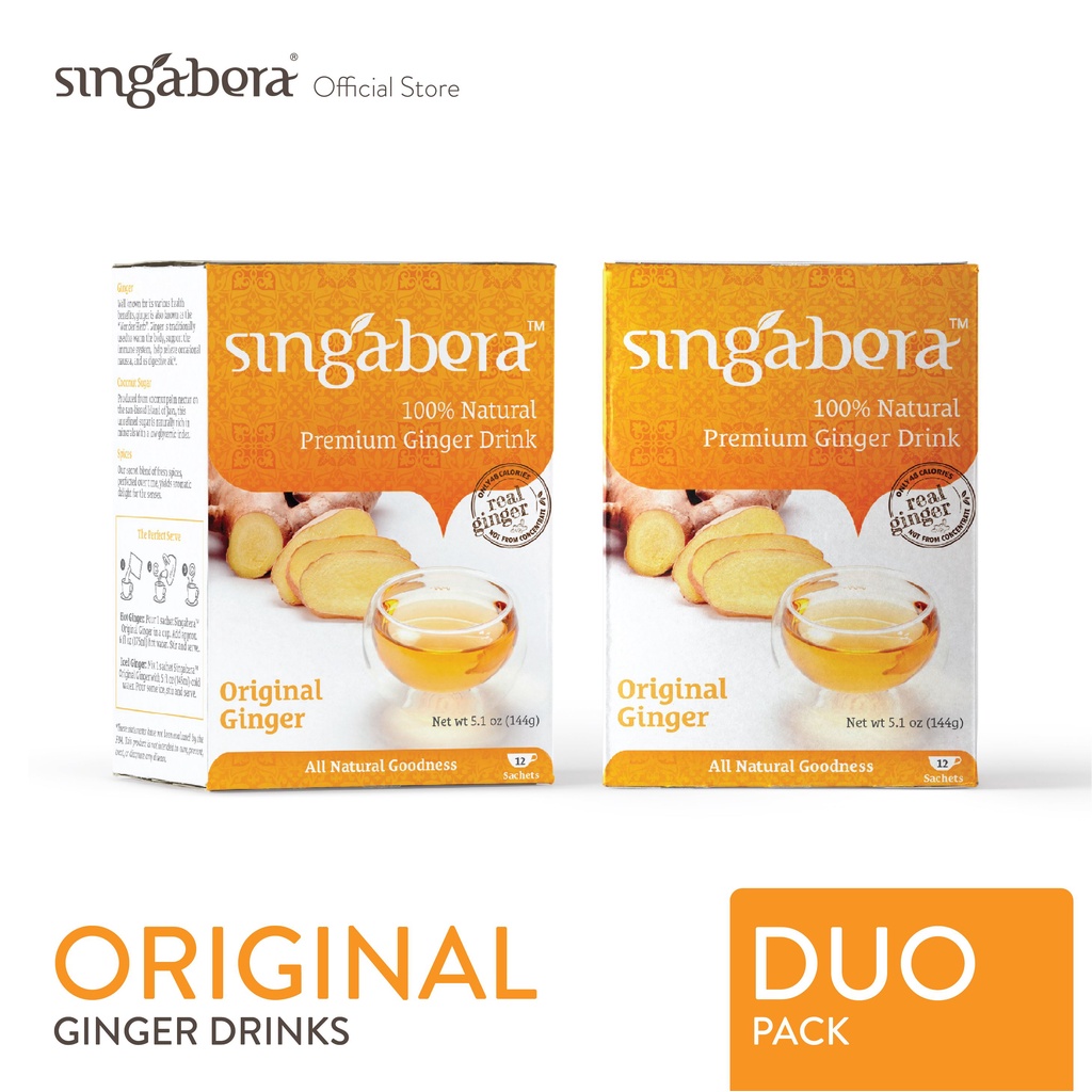 Jual Singabera Premium Original Ginger Drink (Jahe) - 2 box @ 12 sachet ...