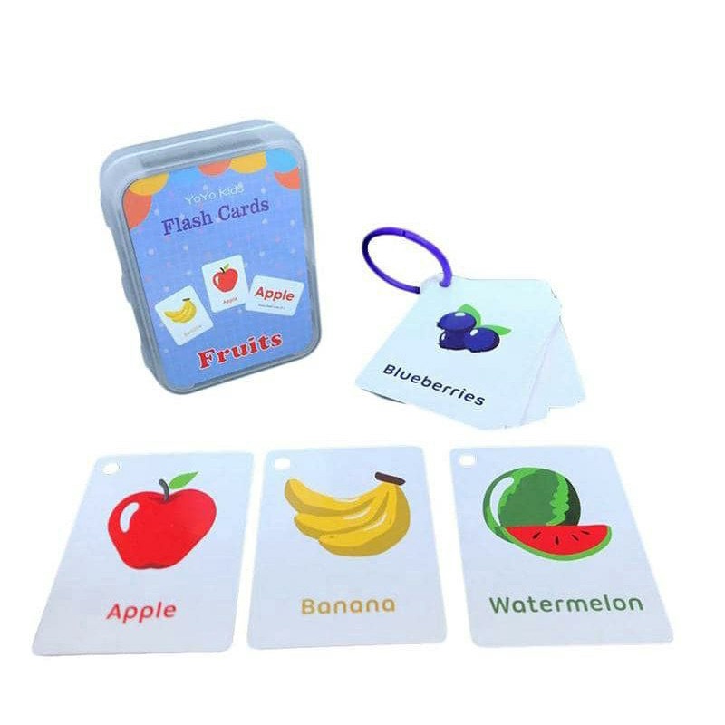 Jual Yoyo Kids Flash Cards / Mainan Kartu Edukasi Pintar Anak Bilingual ...