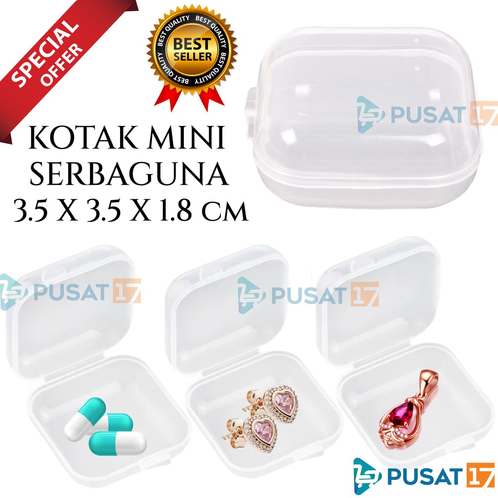 Jual KOTAK MINI KECIL TEMPAT PERHIASAN ANTING MEMORY CARD EARPLUG KOTAK ...