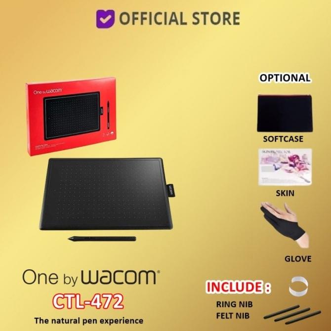 Jual Wacom One by CTL-472/K0-CX Creative Pen Tablet CTL472 CTL 472 KO ...