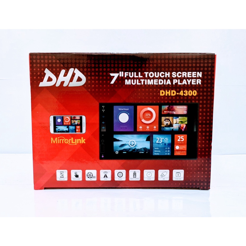 Jual TV MOBIL HEADUNIT DOUBLEDIN DHD - 4300 - HEAD UNIT | Shopee Indonesia