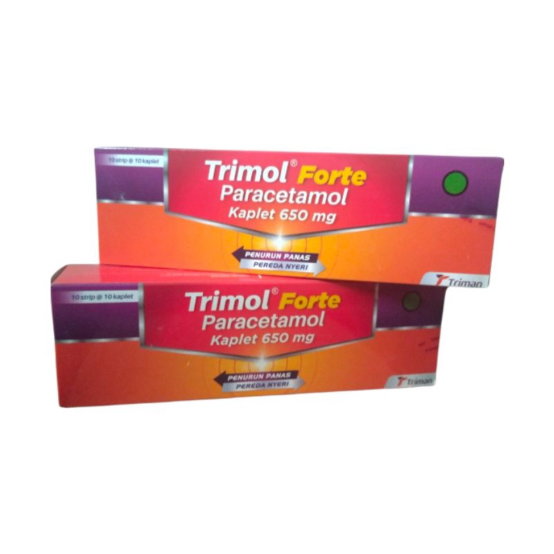 Jual Trimol Forte 650 Mg Kaplet Triman | Shopee Indonesia