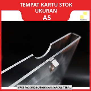 Jual ACRYLIC TEMPAT KARTU STOK GUDANG TEBAL 3 MM - AKRILIK KOTAK ...