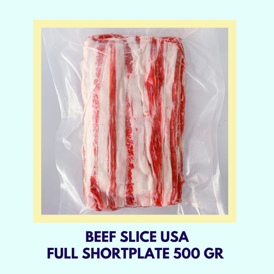 Jual Beef Slice USA Shortplate 500gr - FROZEN FOOD | Shopee Indonesia