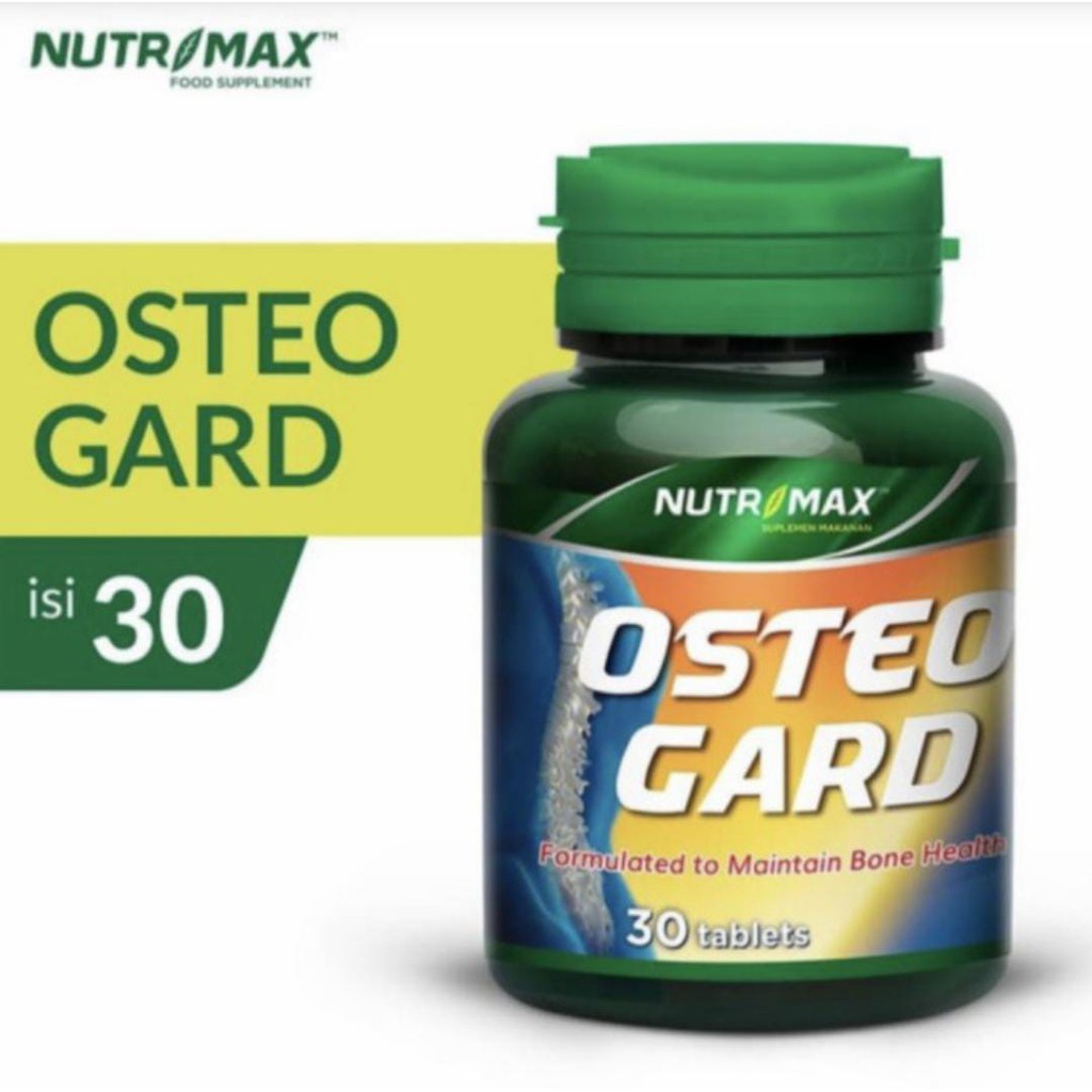 Jual NUTRIMAX OSTEO GARD ISI 30 KAPSUL VITAMIN TULANG CALCIUM OSTEOGARD ...