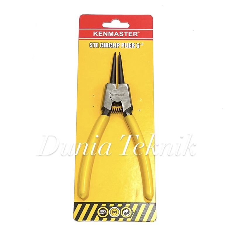 Jual Tang Snap Ring KENMASTER Buka Lurus 6 Inch Tang Spie Tang Spi Buka ...