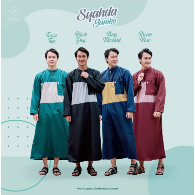 Jual Gamis Jubah Koko Dewasa Family Set Syahda by Aahva | Shopee Indonesia