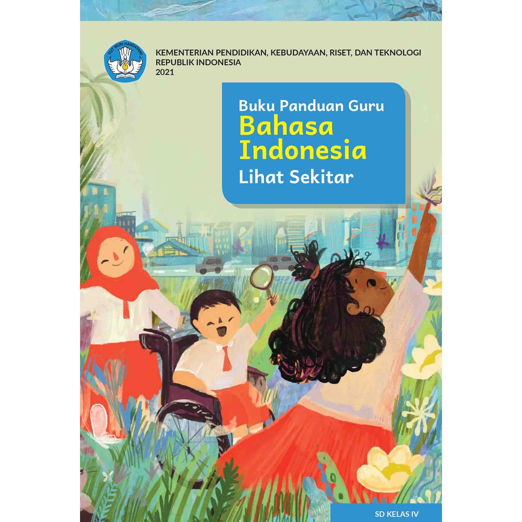 Jual Buku Guru Bahasa Indonesia SD Kelas 4 Kurikulum Merdeka - HET Kemdikbud (100% Original ...