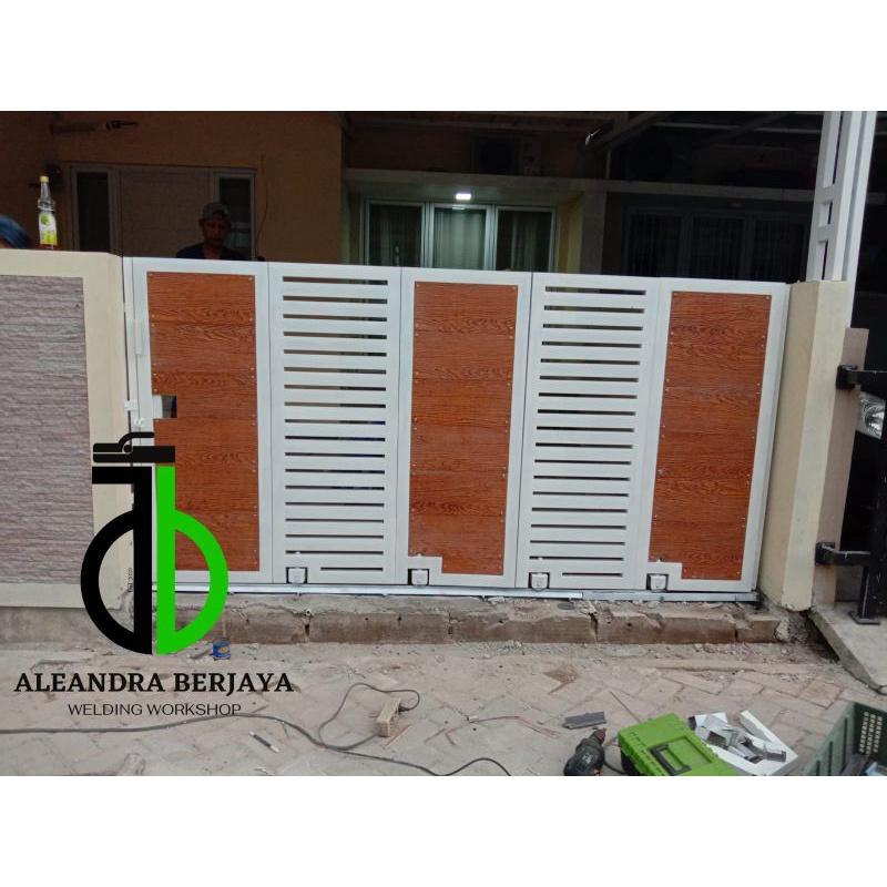 Jual Pintu sliding/pagar sliding/minimalis/rel lengkung/rel belok ...