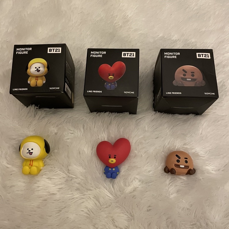 Jual BTS BT21 Monitor Figure monfig chimmy tata shooky | Shopee Indonesia