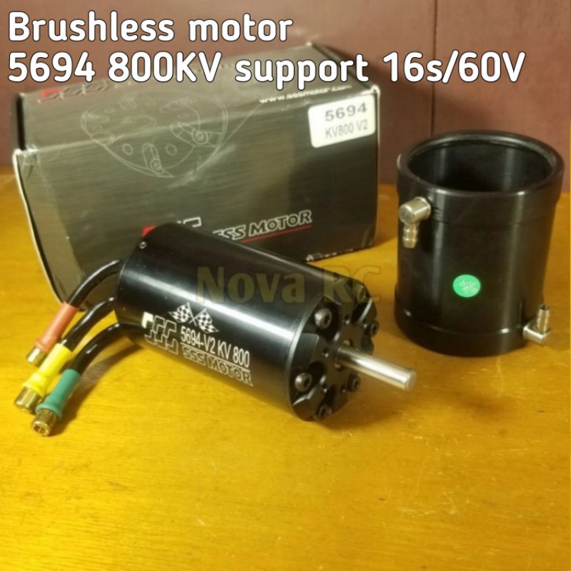 Jual SSS brushless motor 5694 800kv 16s lipo 62v 50.000rpm with 56L ...