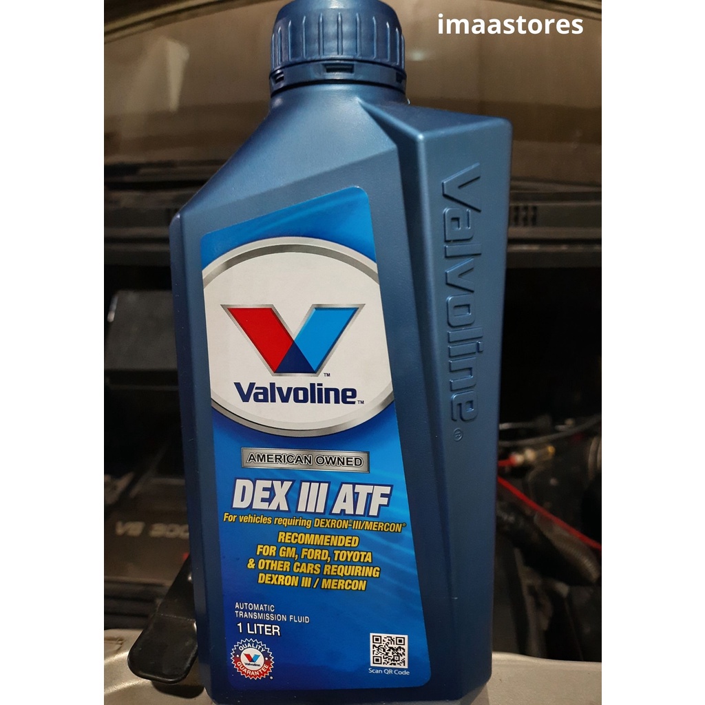 Jual OLI TRANSMISI MATIC ATF Valvoline Dex III 1L | Shopee Indonesia