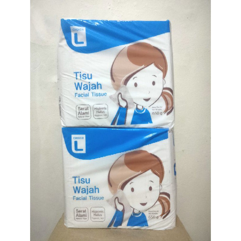 Jual Tisu Wajah Choice L (Facial Tissue) 650 G | Shopee Indonesia