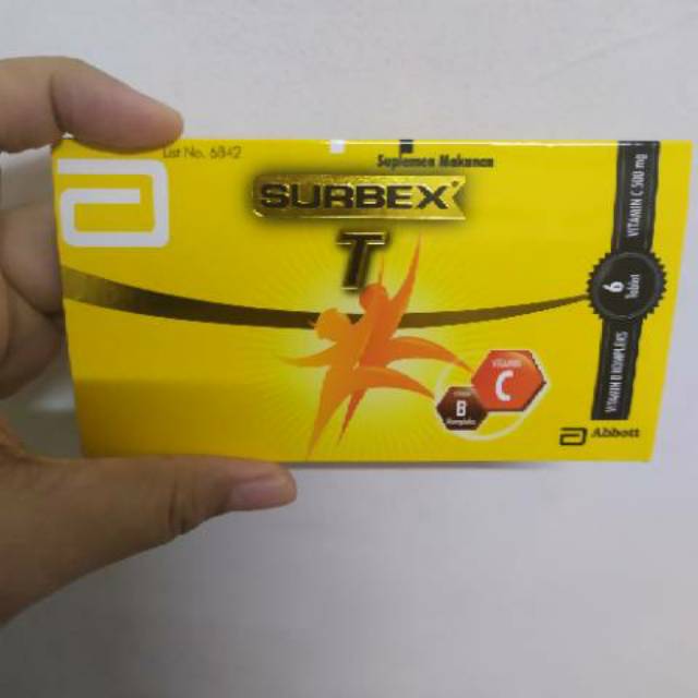 Jual Surbex T 6 tablet/strip | Shopee Indonesia