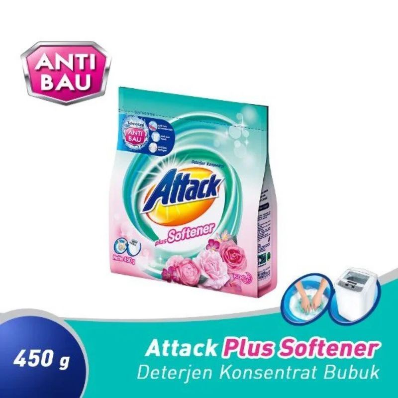 Jual MURAH....attack plus softener, attack hygiene, attack violet 800gr ...