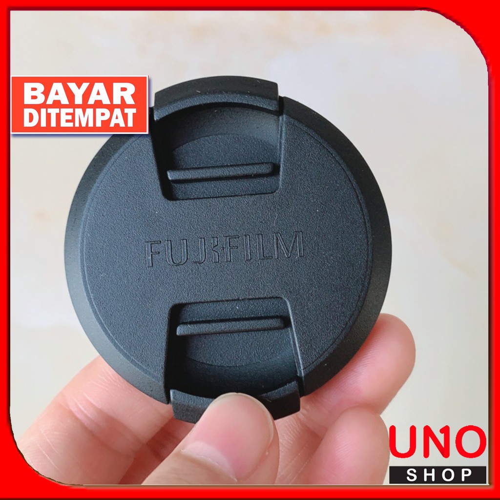 Jual Tutup Lensa Lenscap Lens Cap Fujifilm 43mm 46mm 52mm 58mm 62mm ...