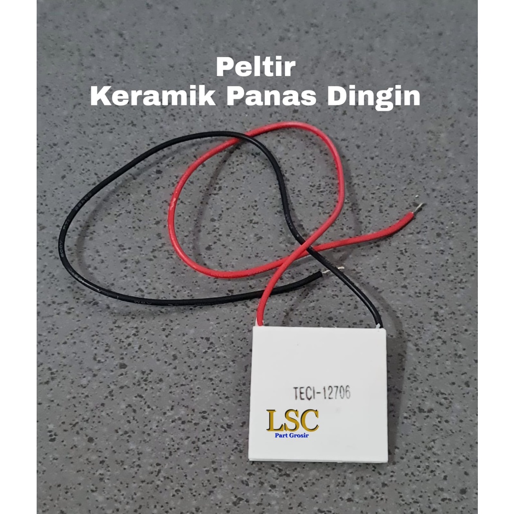 Jual Peltier TEC-12706 Thermoelectric Cooler Peltier Elemen Panas ...