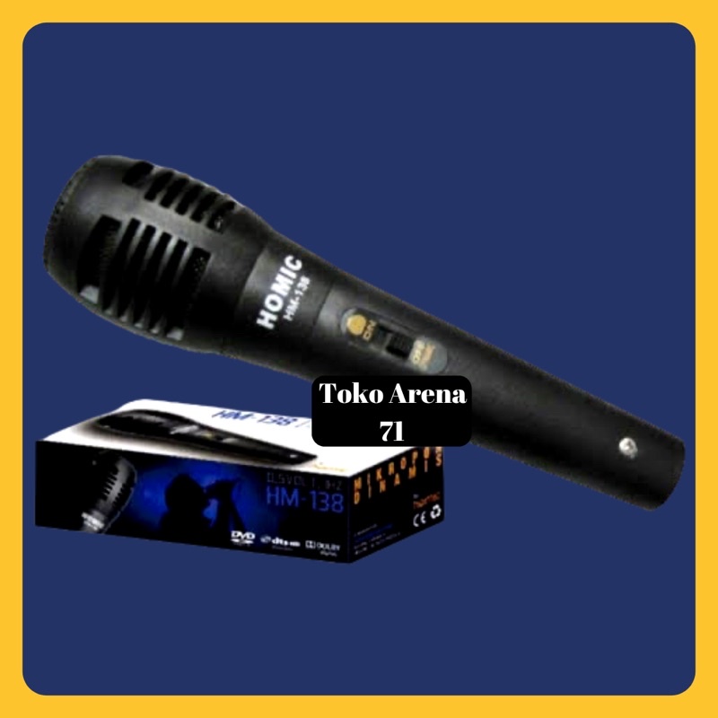 Jual Microphone Mic HOMIC Double Wireless HM-138 HM138 VHF Series ...