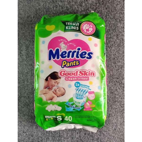 Jual Marries Pants Good Skin S40 - Popok Merries | Shopee Indonesia