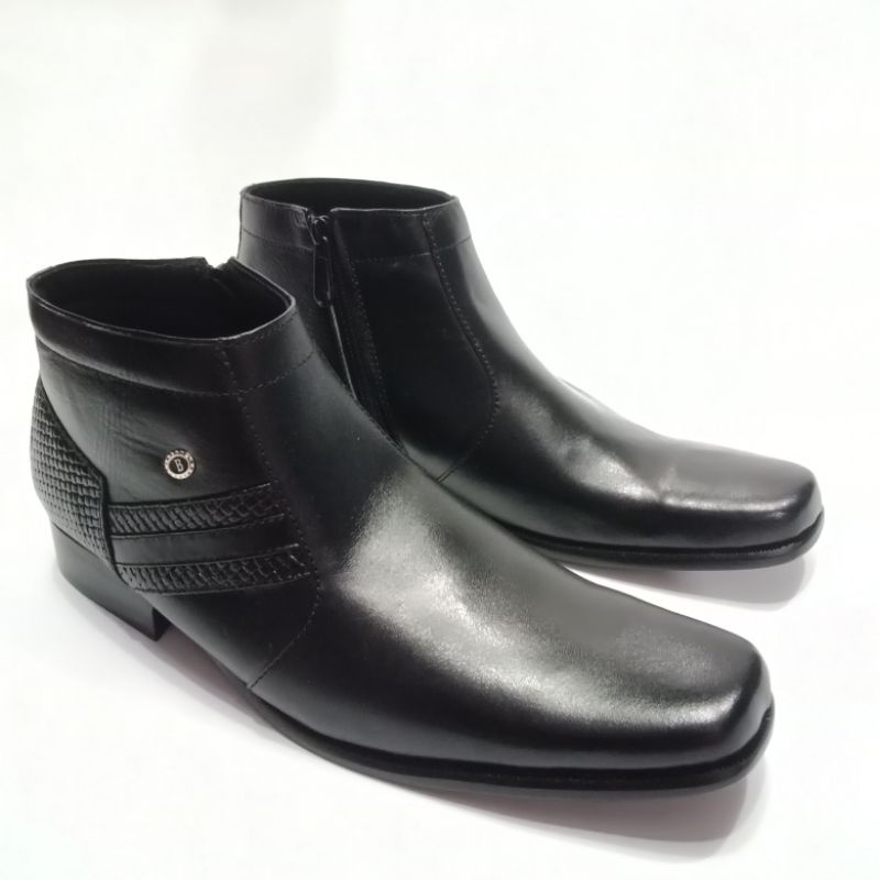Jual Sepatu Pantofel Boot Pria / Kulit Asli / Bally / Sepatu Kerja Pria ...