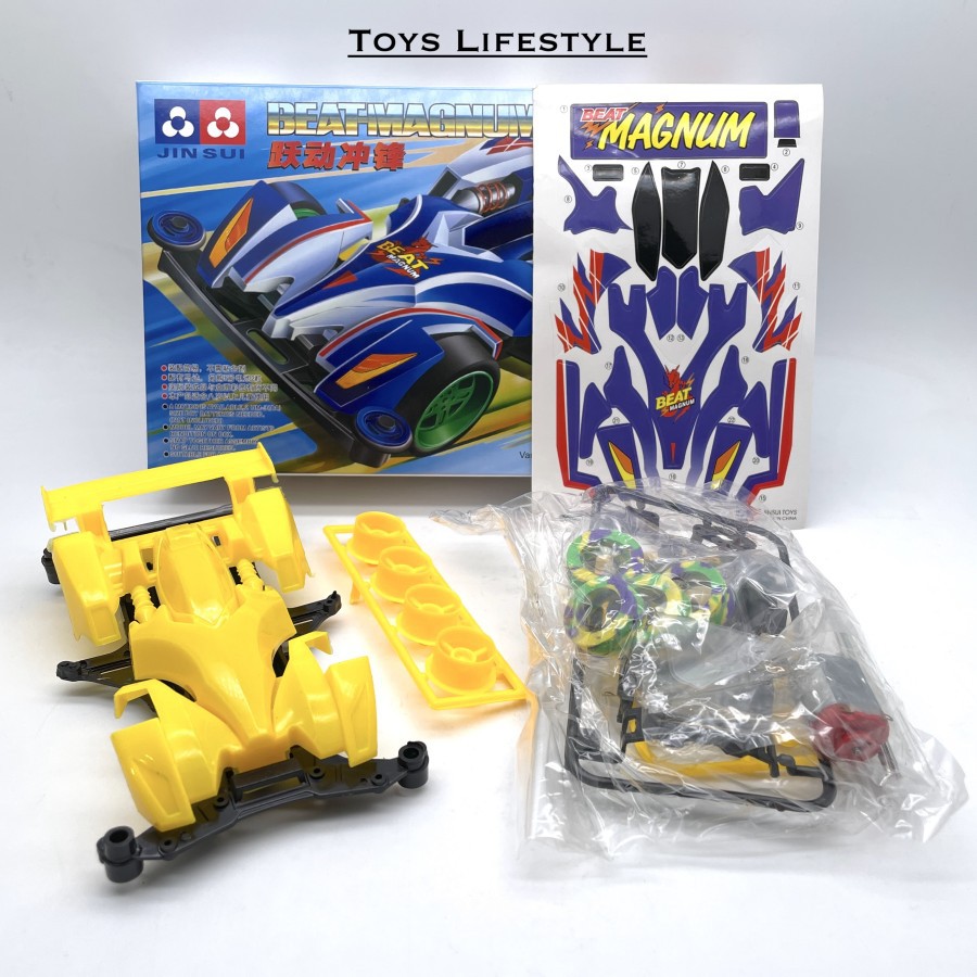 Jual Mainan Rakit Mobil Tamiya Mini 4WD 2WD Merk Jin Sui Murah (14 ...