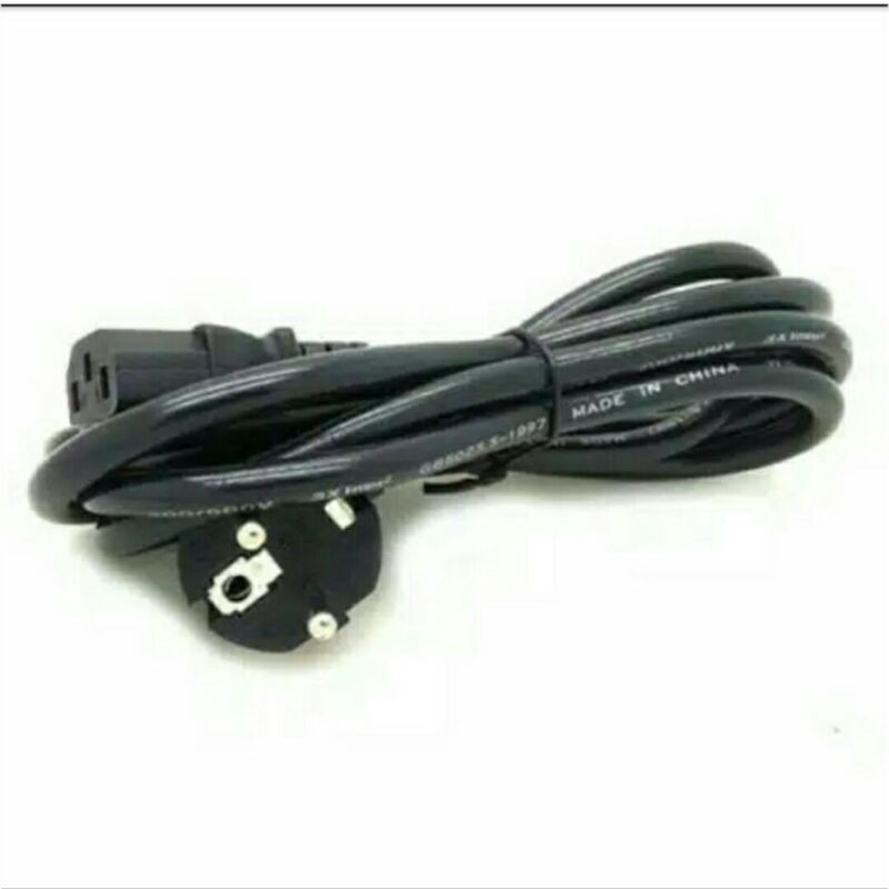 Jual Kabel Power CPU HQ 1.5m Hitam | Shopee Indonesia