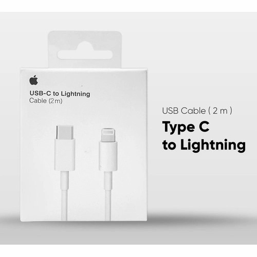 Jual Kabel data colokan type C to Lighting 12 pro panjang 3meter ...