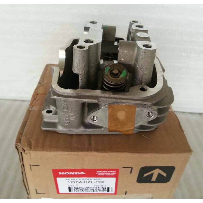 Jual CYLINDER HEAD BEAT FI / SCOOPY FI / 1220A-KZL-C30 ORIGINAL AHM ...