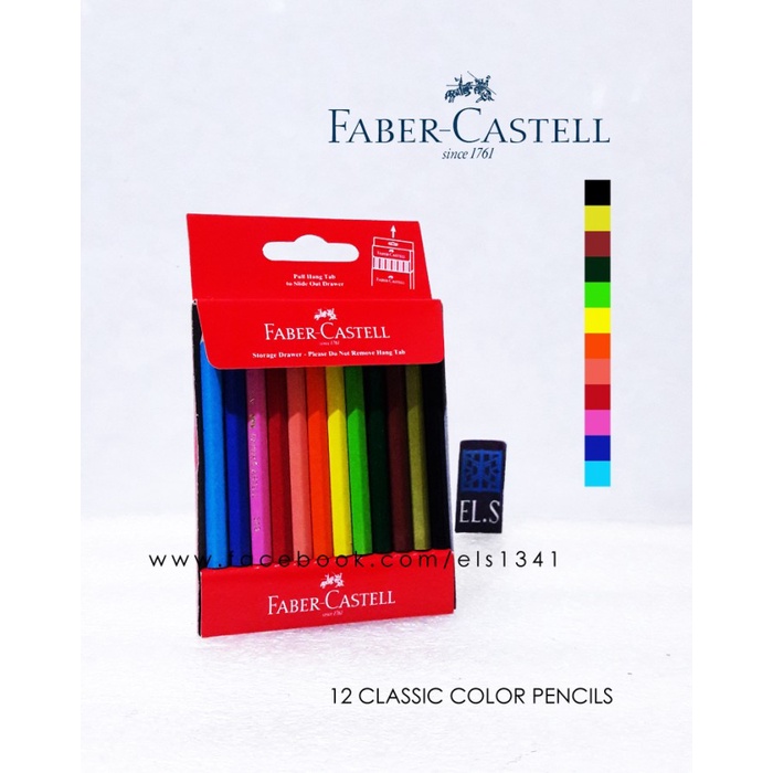 Jual Segera Miliki Faber Castell Classic 12 Colours Mini Trendi ...