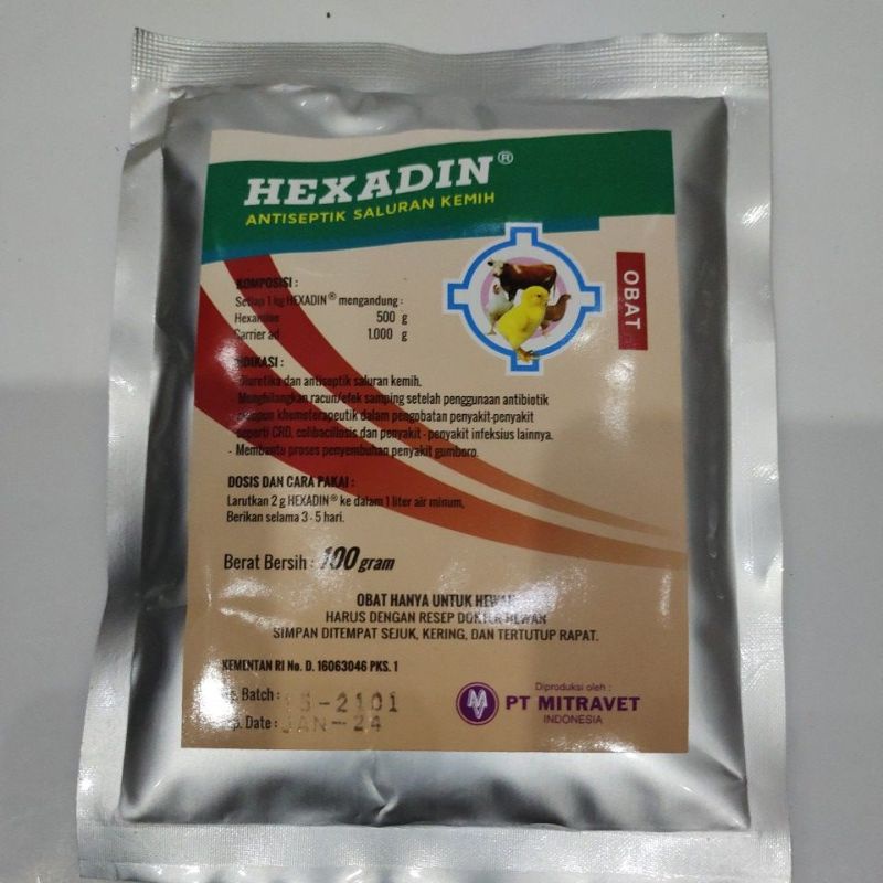 Jual HEXADIN 100 gram | Shopee Indonesia