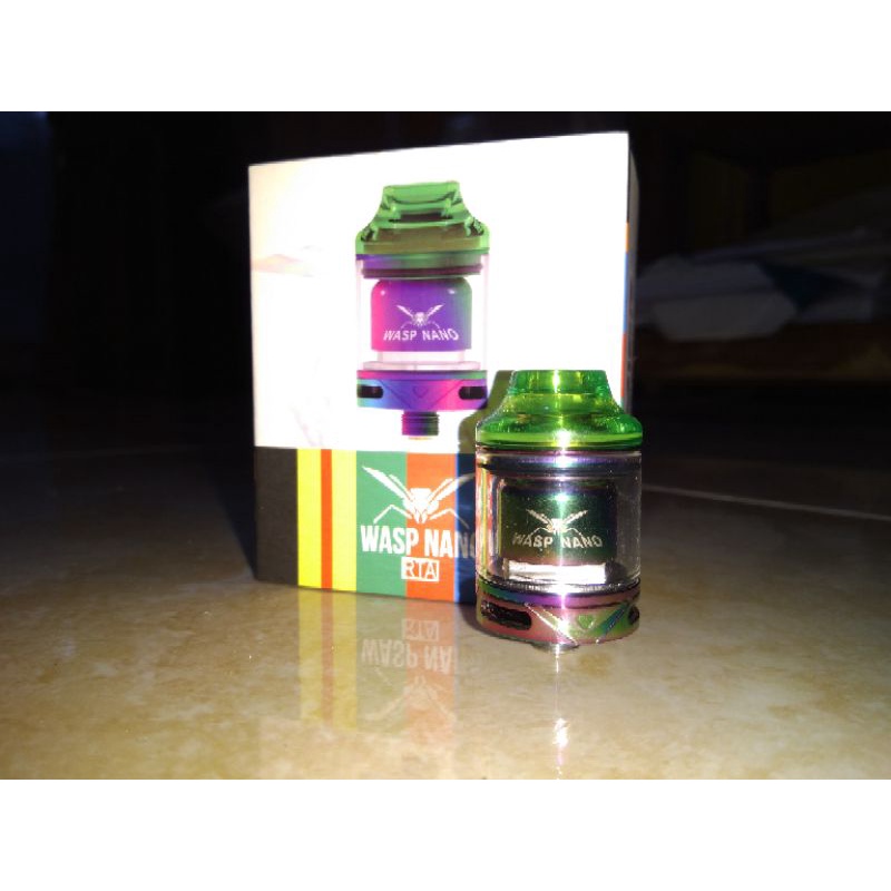 Jual RTA WASP NANO ORIGINAL RAINBOW COLOUR | Shopee Indonesia