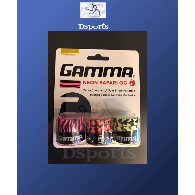 Jual Gamma Neon Safari OG Overgrip ( Tennis Grips Grip Tenis ) ORIGINAL ...