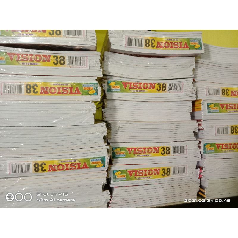 Jual Buku Tulis Vision 38 Lembar | Shopee Indonesia
