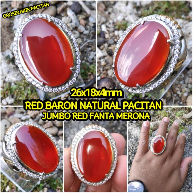 Jual RED BARON NATURAL PACITAN JUMBO MERAH FANTA LIMITED EDITION ...