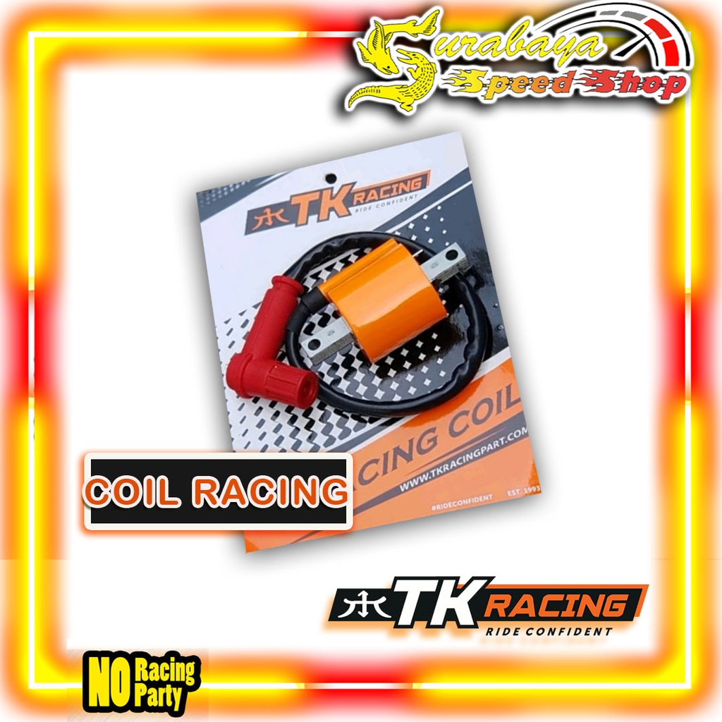 Jual Racing TK Coil / Koil Orange Oren Excel Universal Untuk Type Motor ...