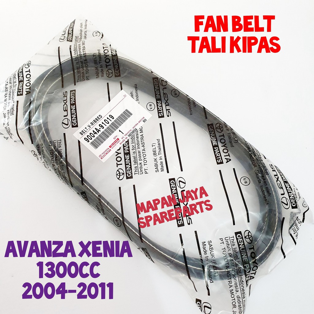 Jual ORI VBELT FAN BELT AVANZA XENIA 1.3 1300 2004-2011 4PK1890 (ASTRA ...