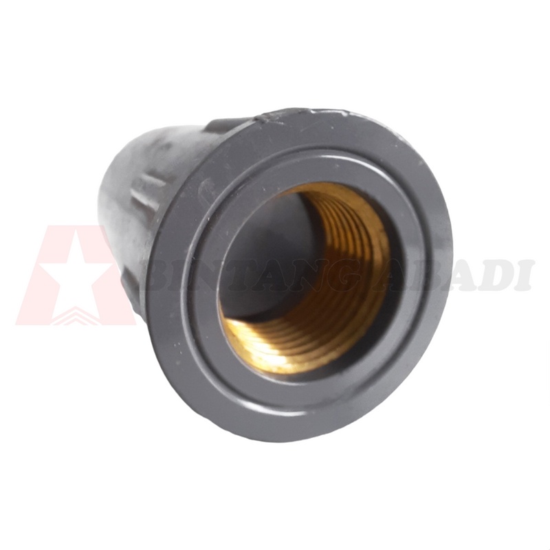 Jual RUCIKA SOCKET SDD PVC AW METAL 3/4 X 1/2 IN SAMBUNGAN PIPA ...
