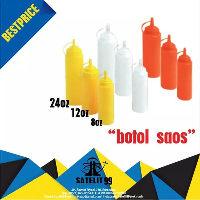 Jual BOTOL SAOS BEST QUALITY 8OZ | Shopee Indonesia