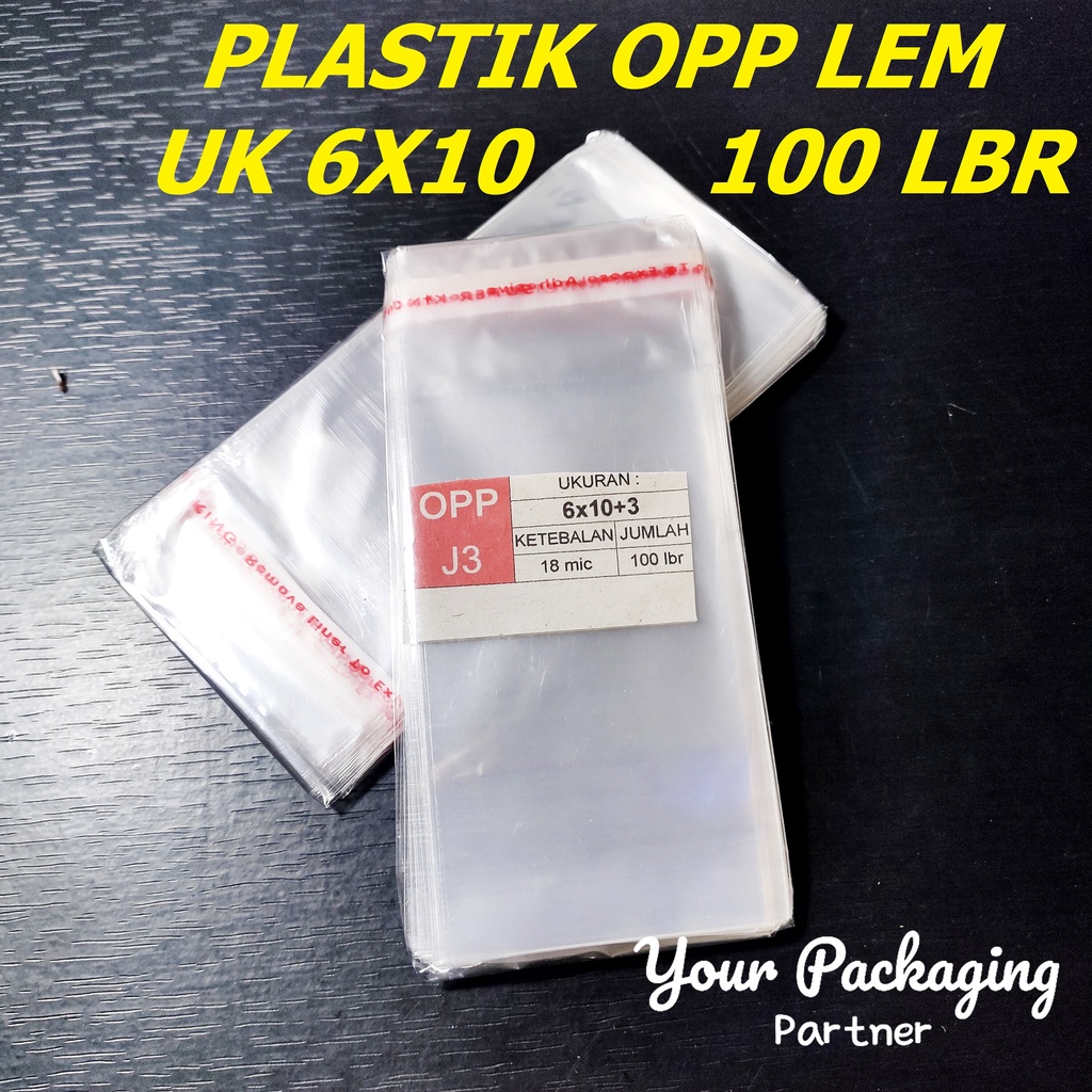 Jual PLASTIK OPP ROTI (SEAL / LEM) 6X6 7X7 8X8 9X9 10X10 11X11 12X12 13X13 14X14 15X15 KEMASAN ...