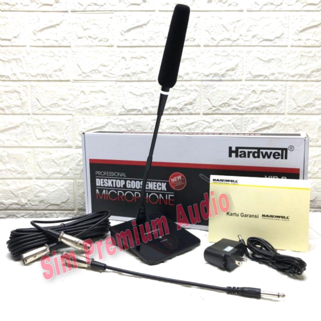Jual Mic Meja Podium Hardwell VIP 9 VIP9 Original | Shopee Indonesia
