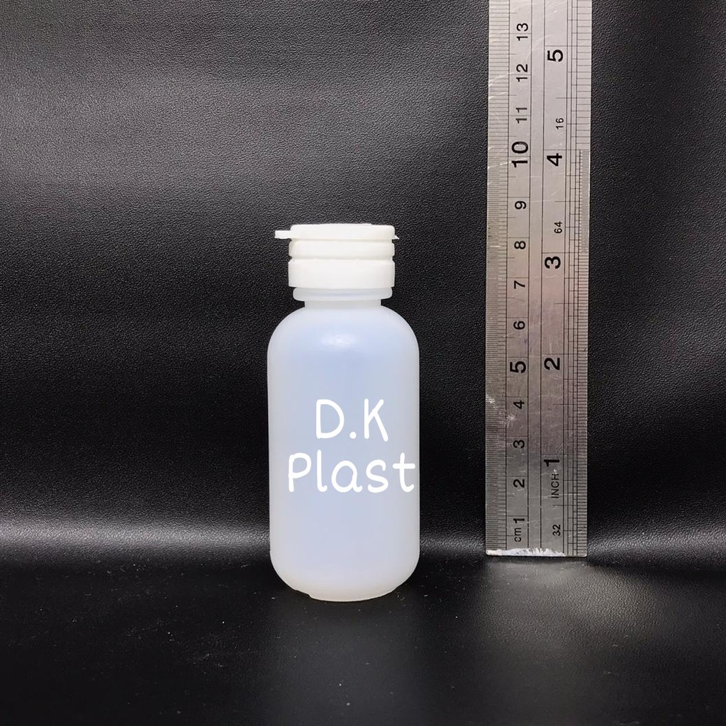 Jual Botol Essence 60ml Botol Fliptop HDPE botol kosong cair Segel ...