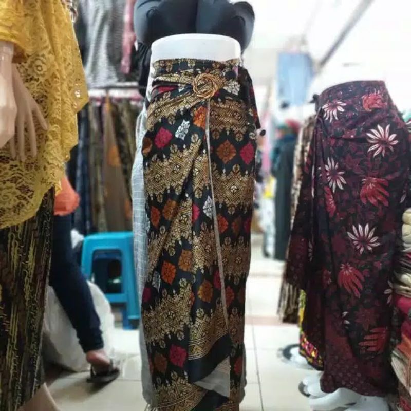 Jual ROK BATIK LILIT MODERN / ROK LILIT BATIK JUMBO / KAIN LILIT ...