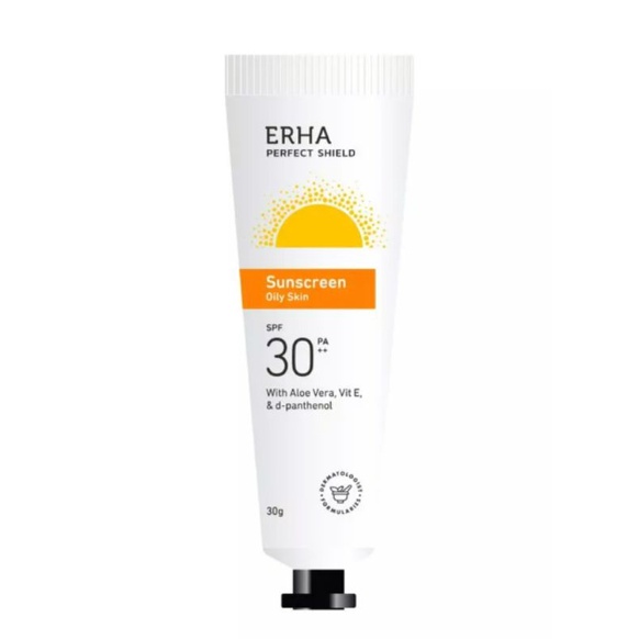 Jual ERHA PERFECT SHIELD SUNSCREEN OILY SKIN SPF 30/PA++ 30G - SUNSCREEN KULIT BERMINYAK ...