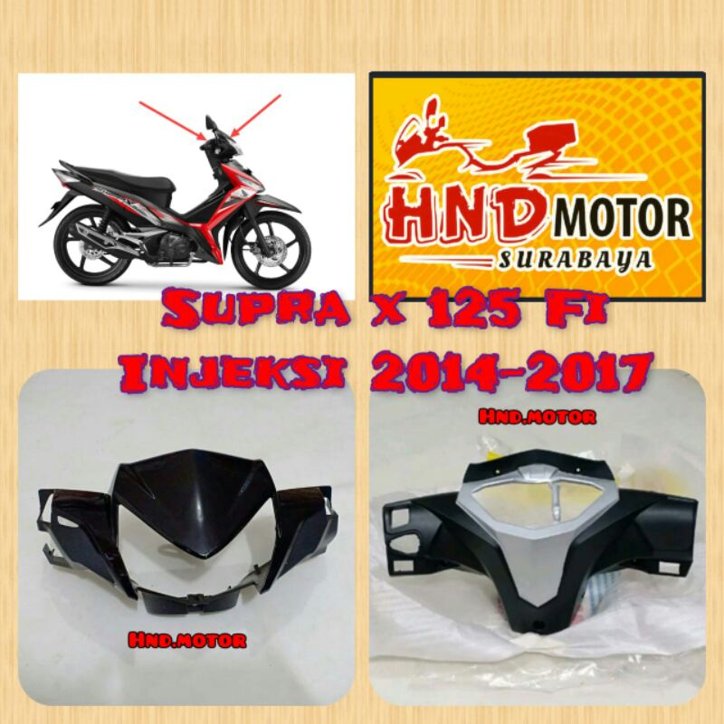 Jual Batok Depan Belakang Supra X 125 injecsi FI 2014 2015 2016 2017 2018 | Front Rear Handle ...